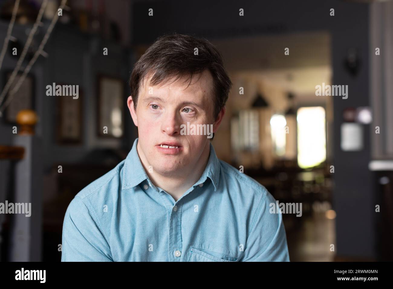 Tommy Jessop, British actor. He is the first actor with Down syndrome ...