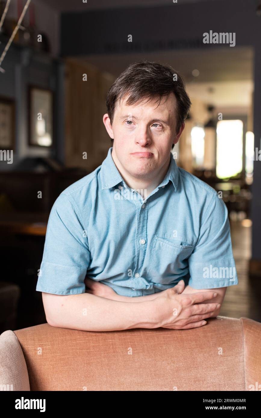 Tommy Jessop, British actor. He is the first actor with Down syndrome ...