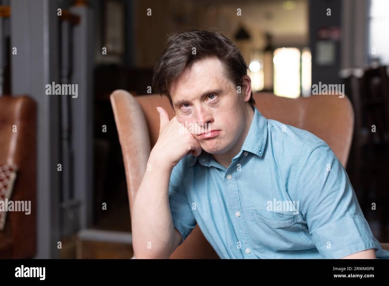 Tommy Jessop, British actor. He is the first actor with Down syndrome ...