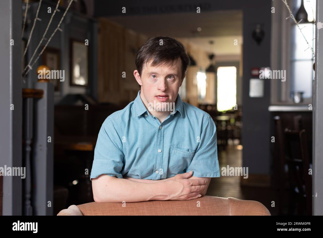 Tommy Jessop, British actor. He is the first actor with Down syndrome ...