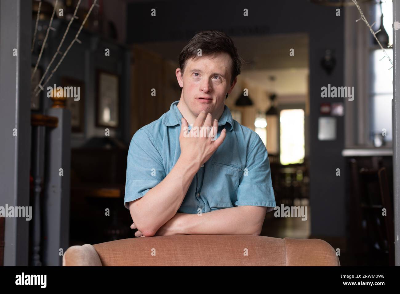 Tommy Jessop, British actor. He is the first actor with Down syndrome ...