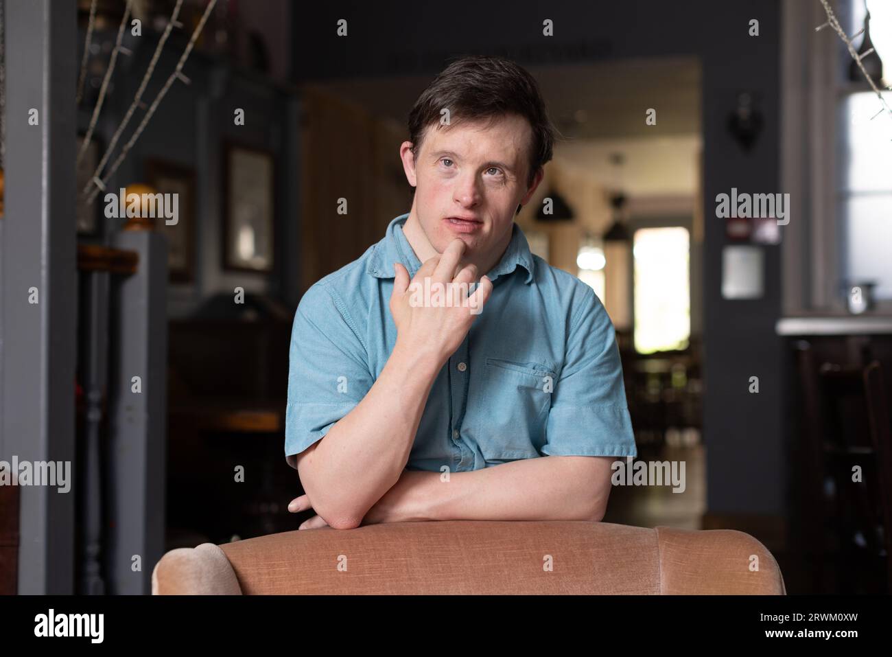 Tommy Jessop, British actor. He is the first actor with Down syndrome ...