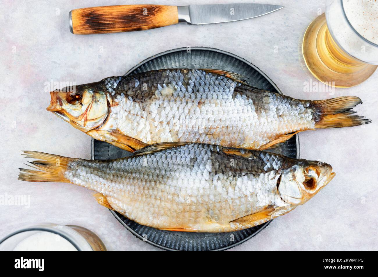 Assortment dried fish seafood hi-res stock photography and images - Alamy