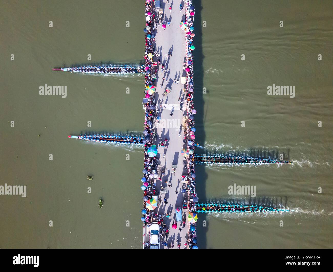 Nouka Baich is a traditional dragon boat-style paddling sport of ...