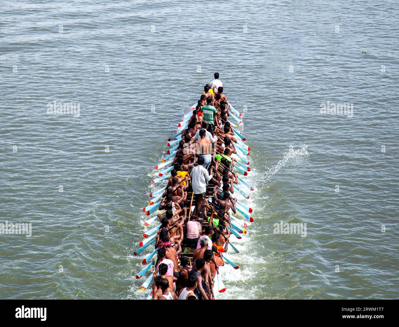 Nouka Baich is a traditional dragon boat-style paddling sport of ...