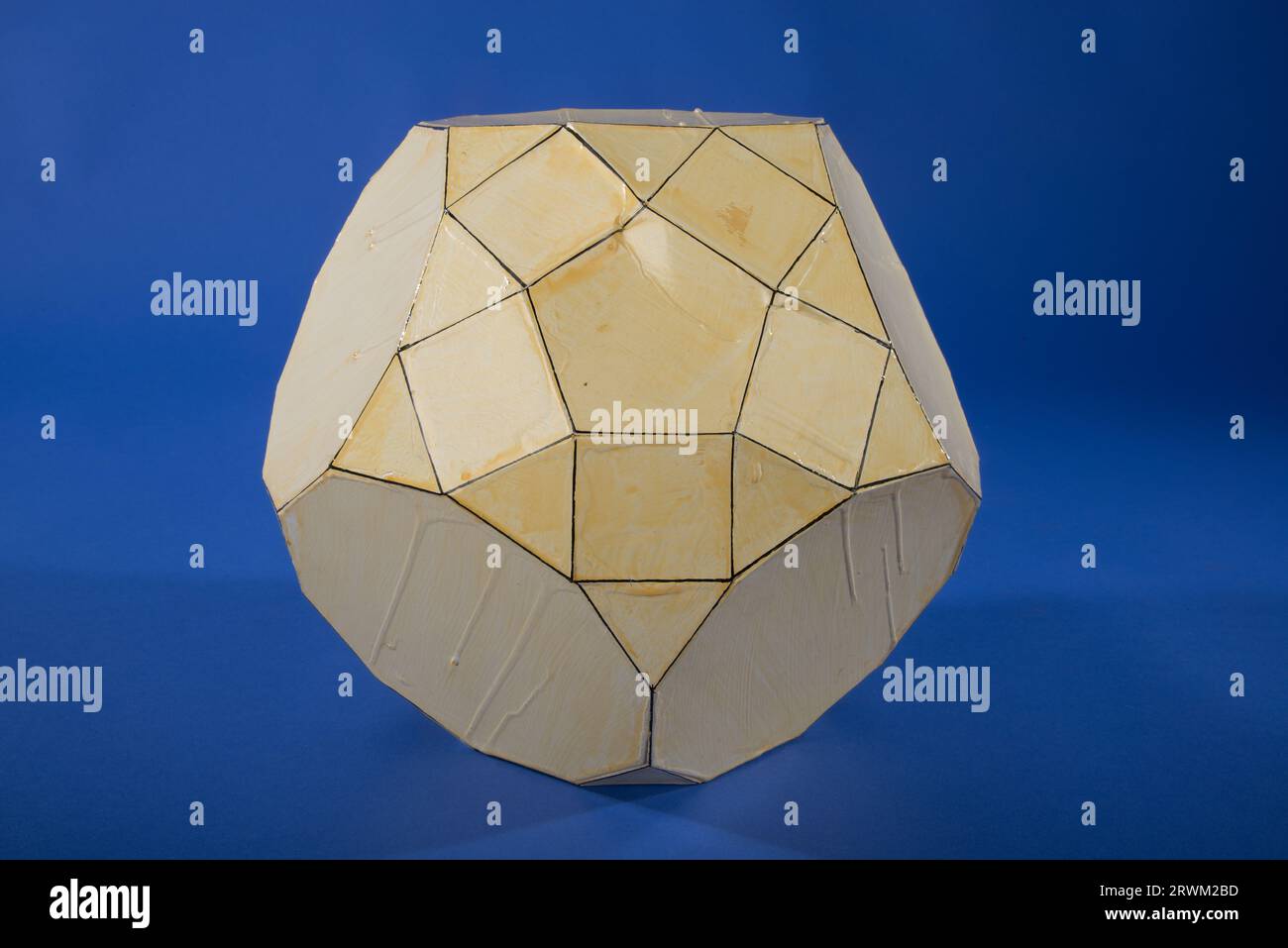 Geometric model by Martin Berman, Augmented Truncated Dodecahedron ...