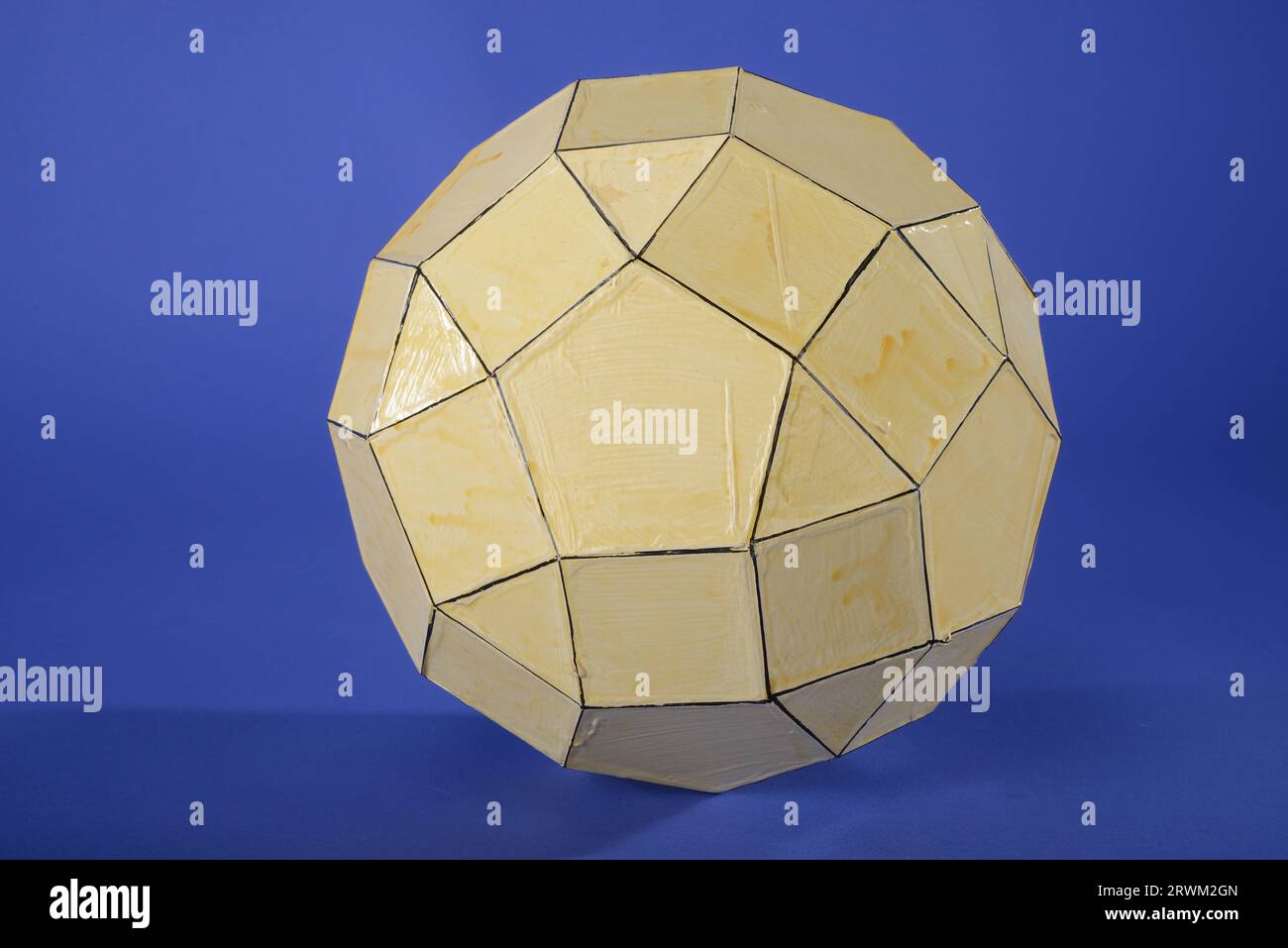 Geometric model by Martin Berman, Metabigyrate Rhombicosidodecahedron ...