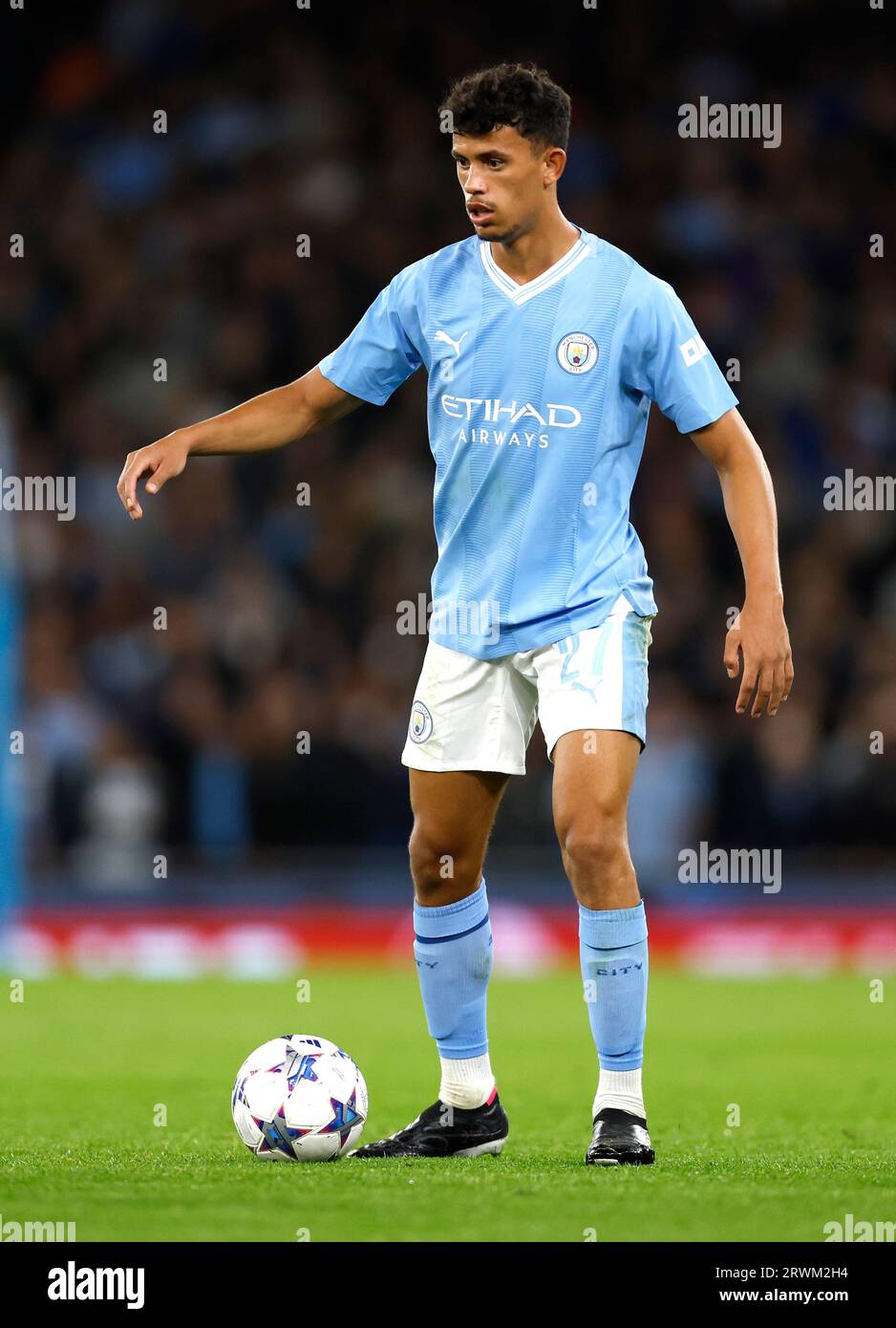 Manchester City's Matheus Nunes during the UEFA Champions League Group ...