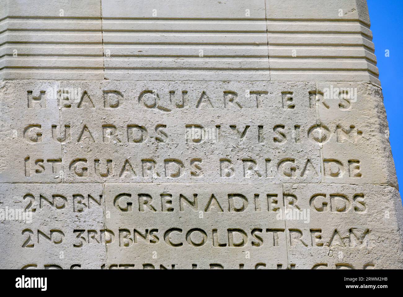 Guards divisional memorial hi-res stock photography and images - Alamy