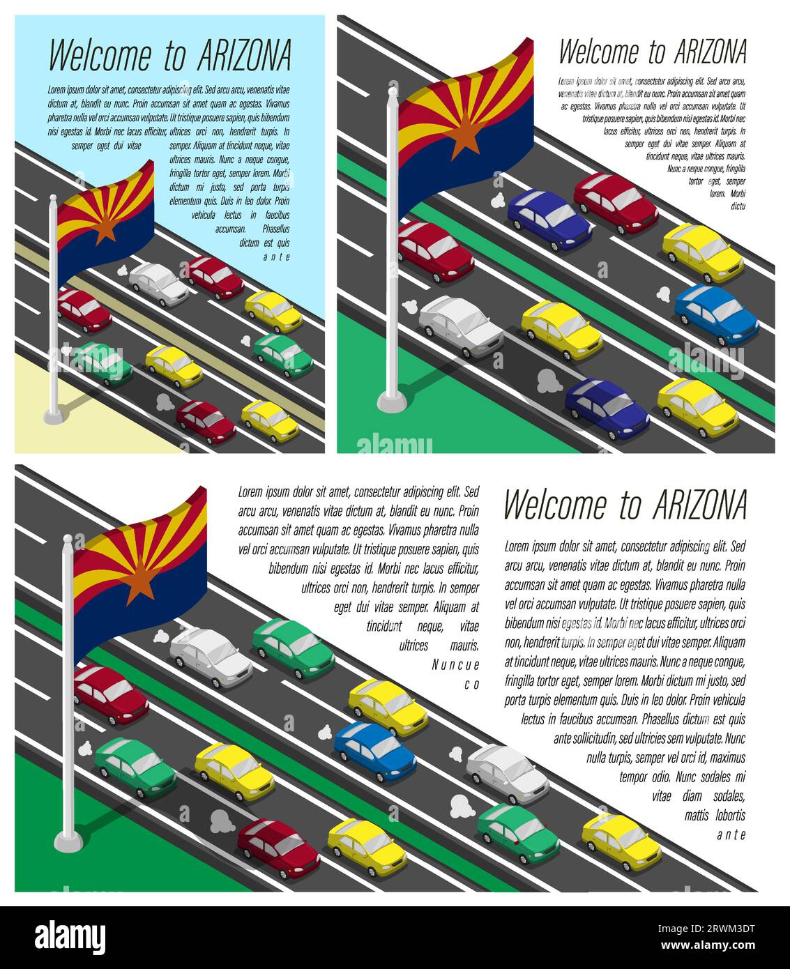 Arizona leaflet Cut Out Stock Images & Pictures - Alamy