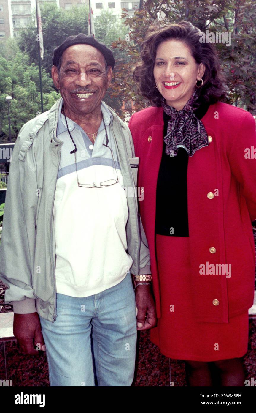 Milan Italy 1997-11-09 : Al and Janie Hendrix, father and sister of ...