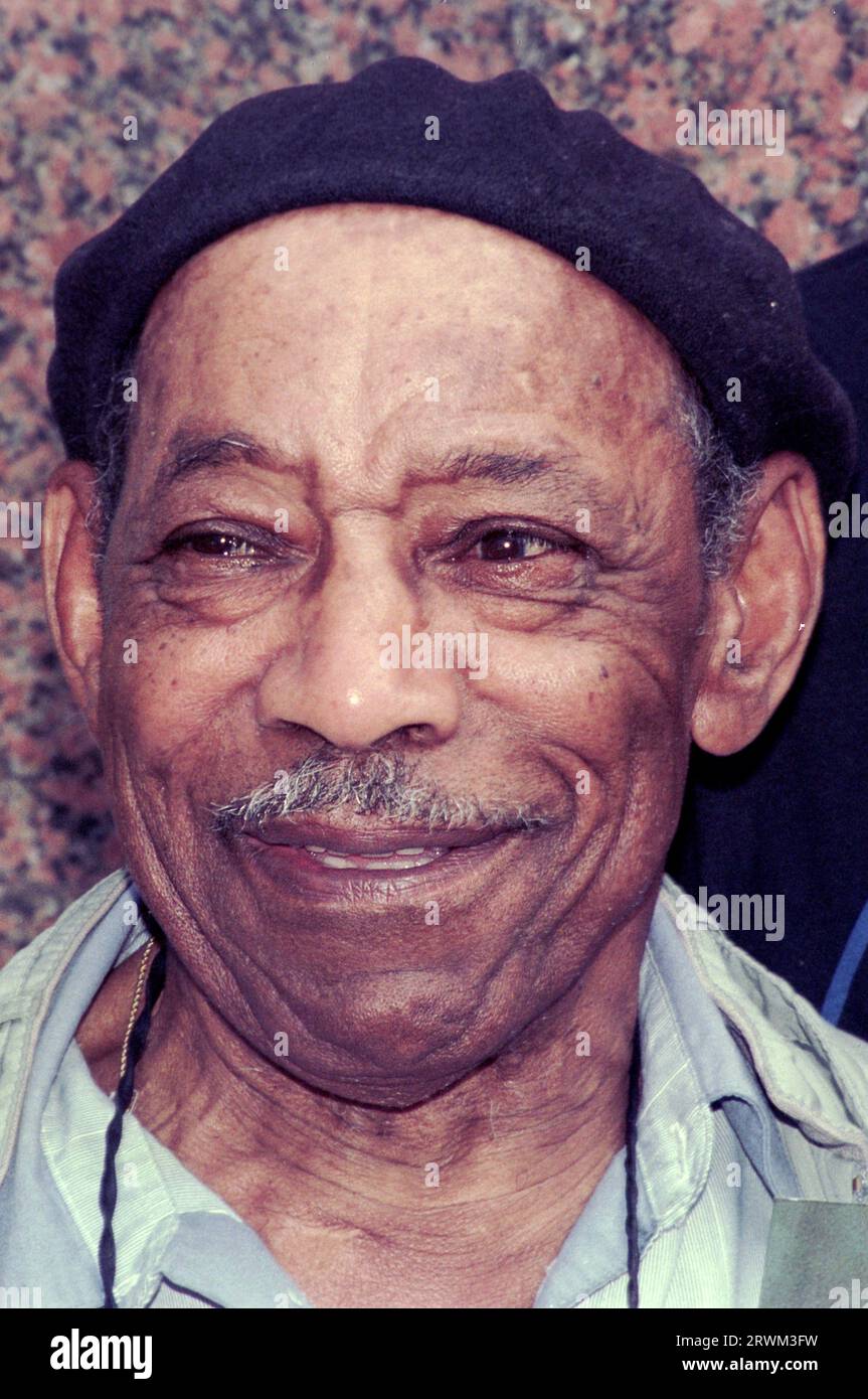 Milan Italy 1997-11-09 : Al Hendrix, father of Jimi Hendrix during the ...