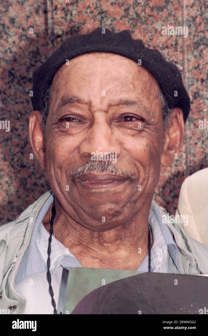 Milan Italy 1997-11-09 : Al Hendrix, father of Jimi Hendrix during the ...