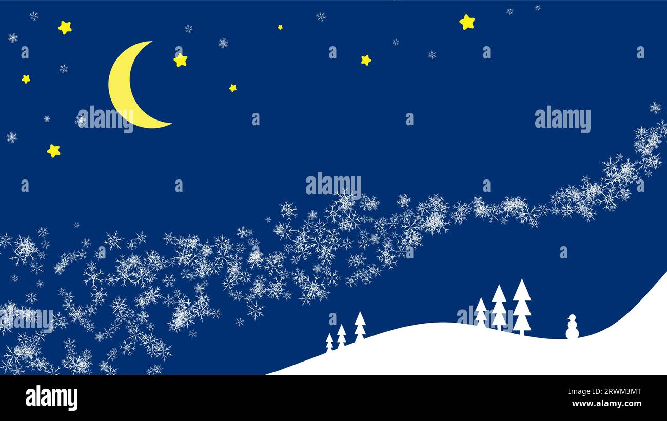January night crescent moon hi-res stock photography and images - Alamy