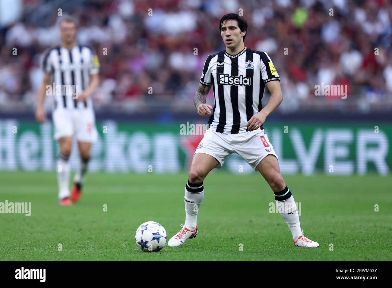Milano, Italy. 19th Sep, 2023. Sandro Tonali of Newcastle United Fc ...