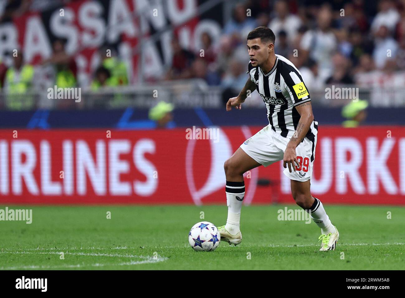Milano, Italy. 19th Sep, 2023. Bruno Guimaraes of Newcastle United Fc ...