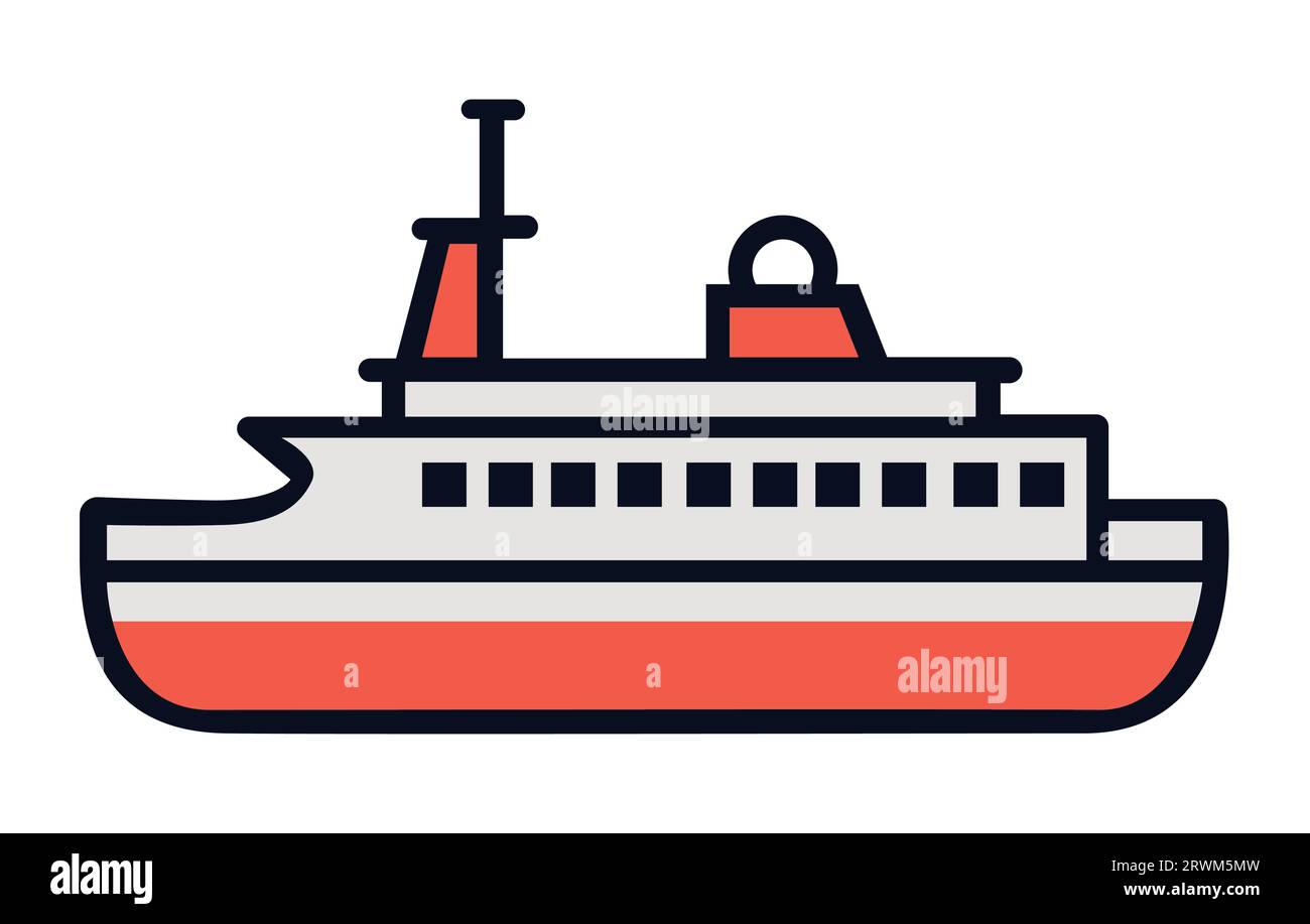 Ships and industry Stock Vector Images - Alamy