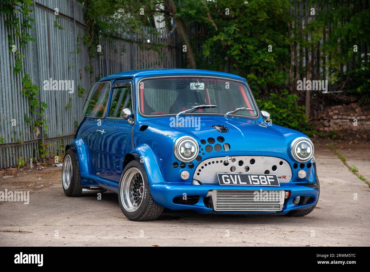 Custom Austin MIni hot rod Stock Photo - Alamy