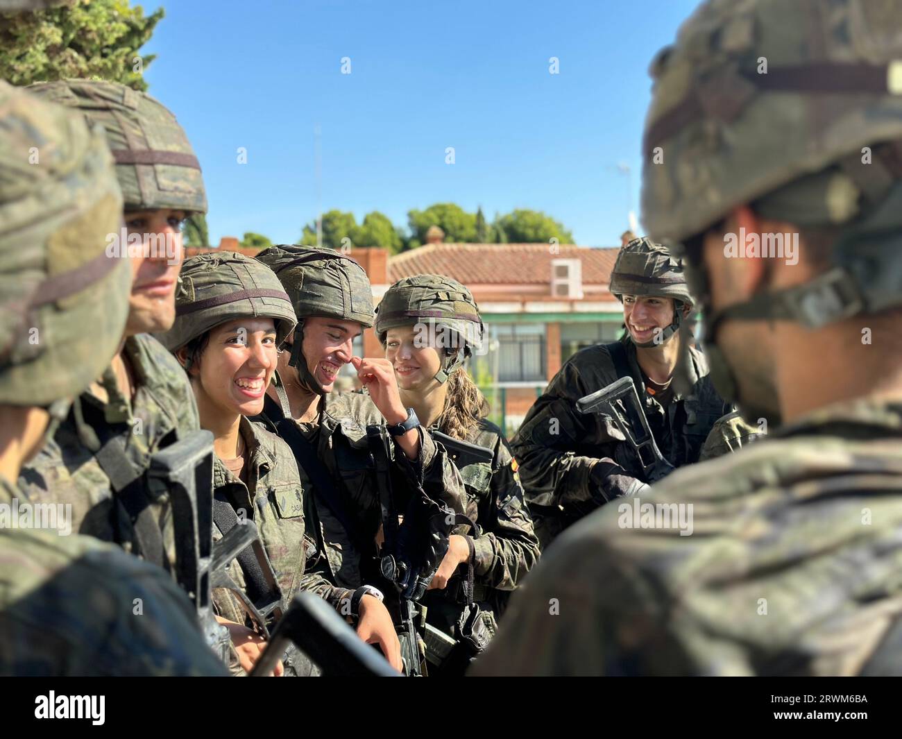 Zaragoza, Aragon, Spain. 20th Sep, 2023. Crown Princess Leonor attends ...