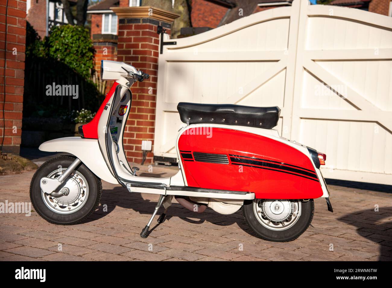 Lambretta GP150, Sixties Italian scooter Stock Photo - Alamy