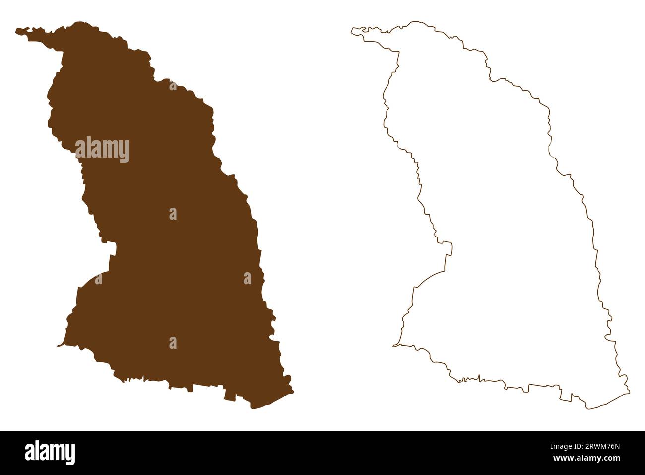 Inverell outline map hi-res stock photography and images - Alamy
