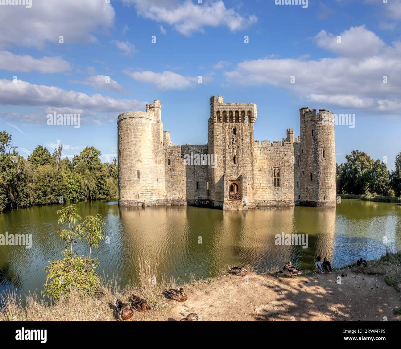 Historic bodiam castle in hi-res stock photography and images - Alamy