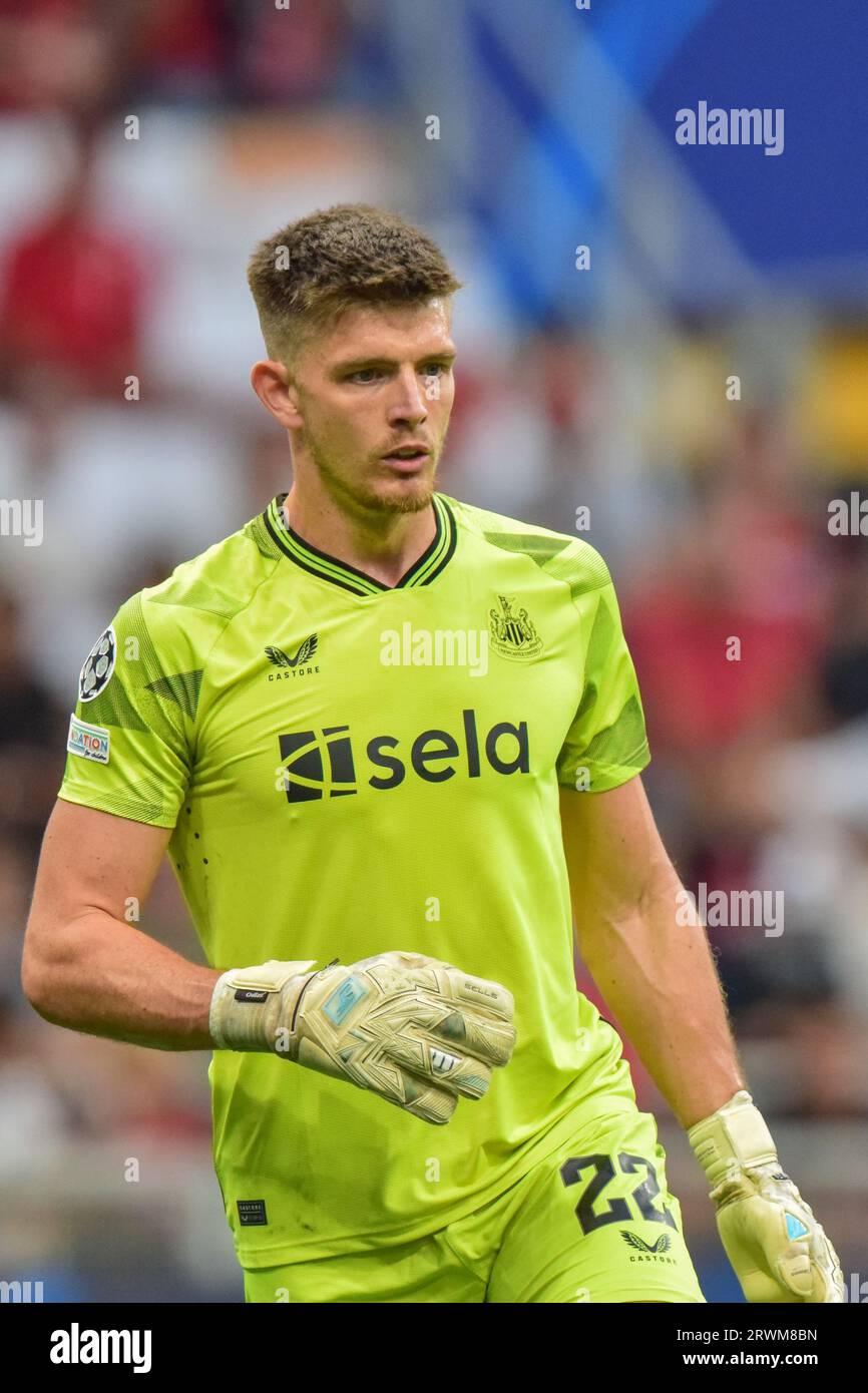 Milano, Italy. 19th, September 2023. Goalkeeper Nick Pope (22) of ...