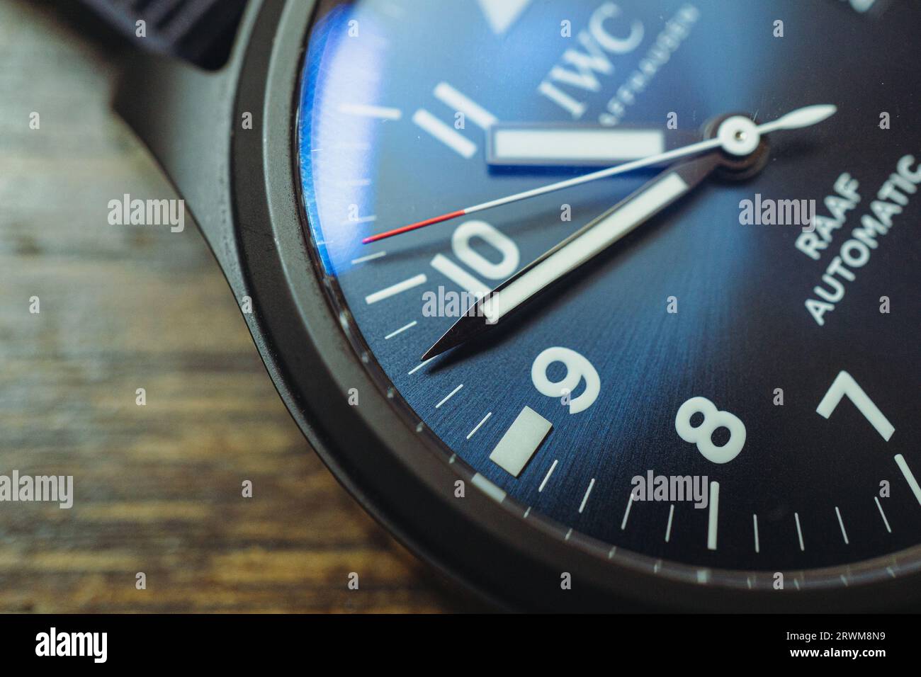 images of the a special IWC RAAF Automatic pilots watch made with the ...