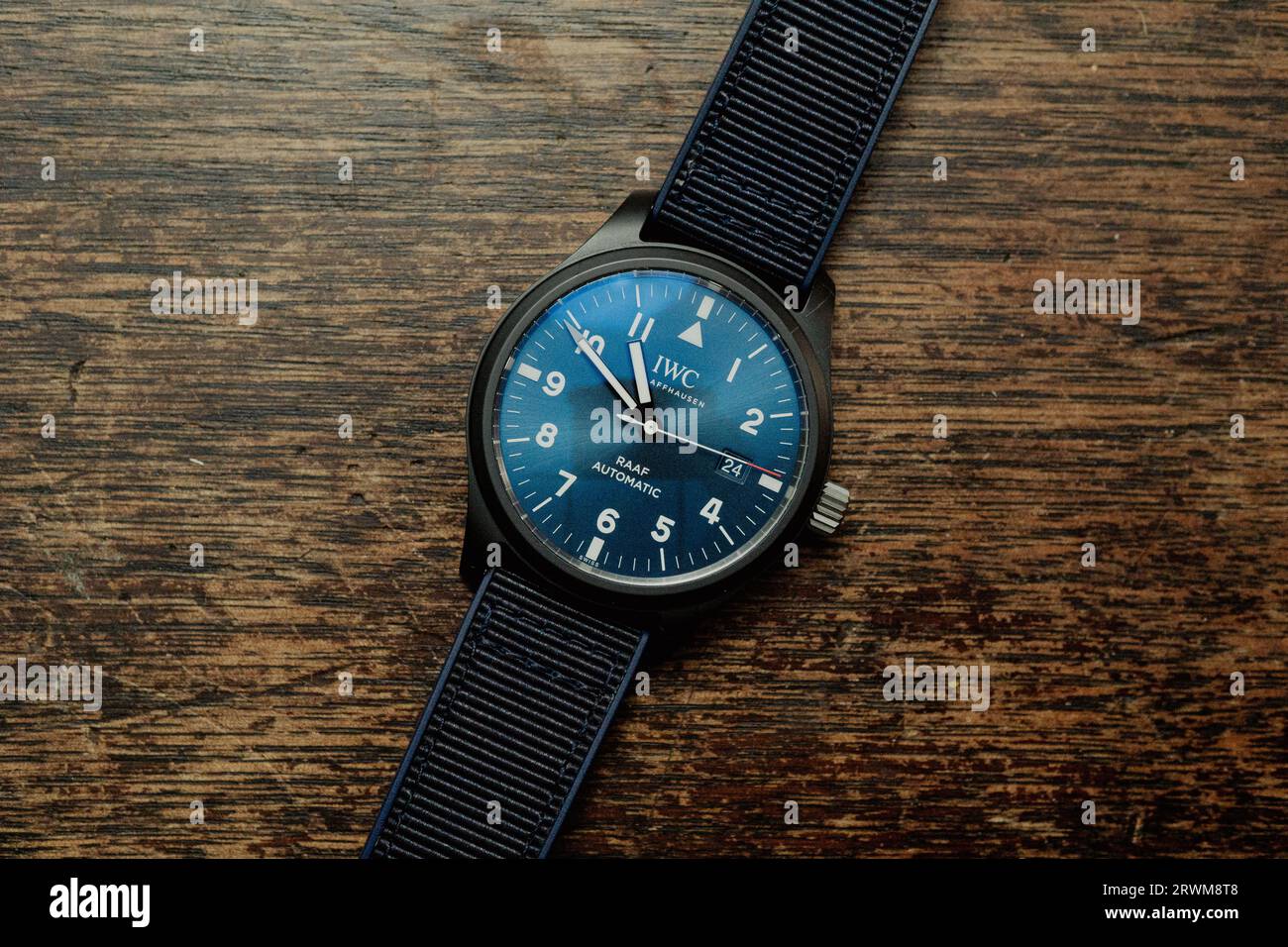 images of the a special IWC RAAF Automatic pilots watch made with the ...