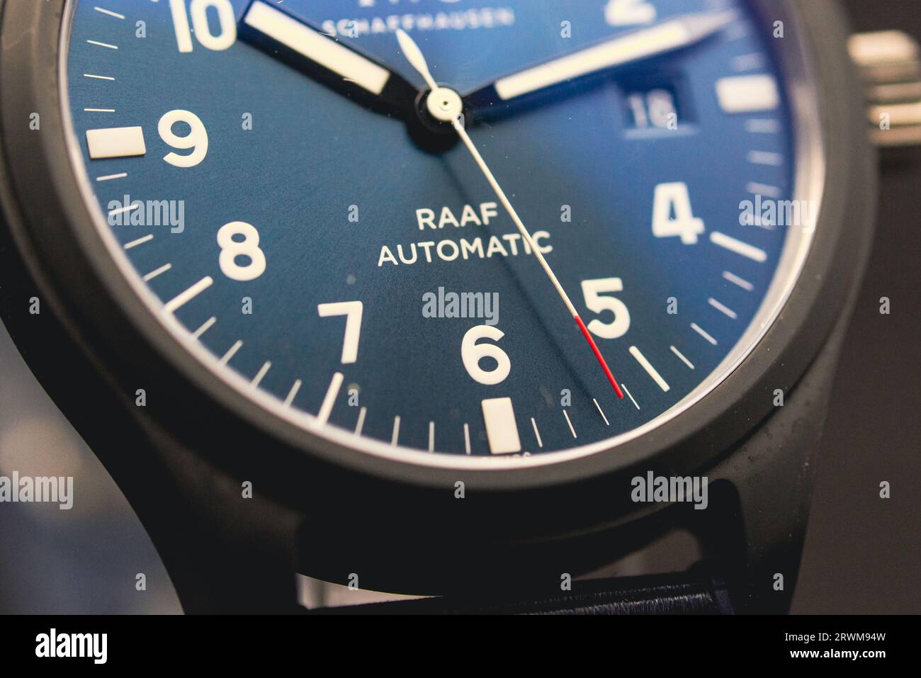 images of the a special IWC RAAF Automatic pilots watch made with the ...