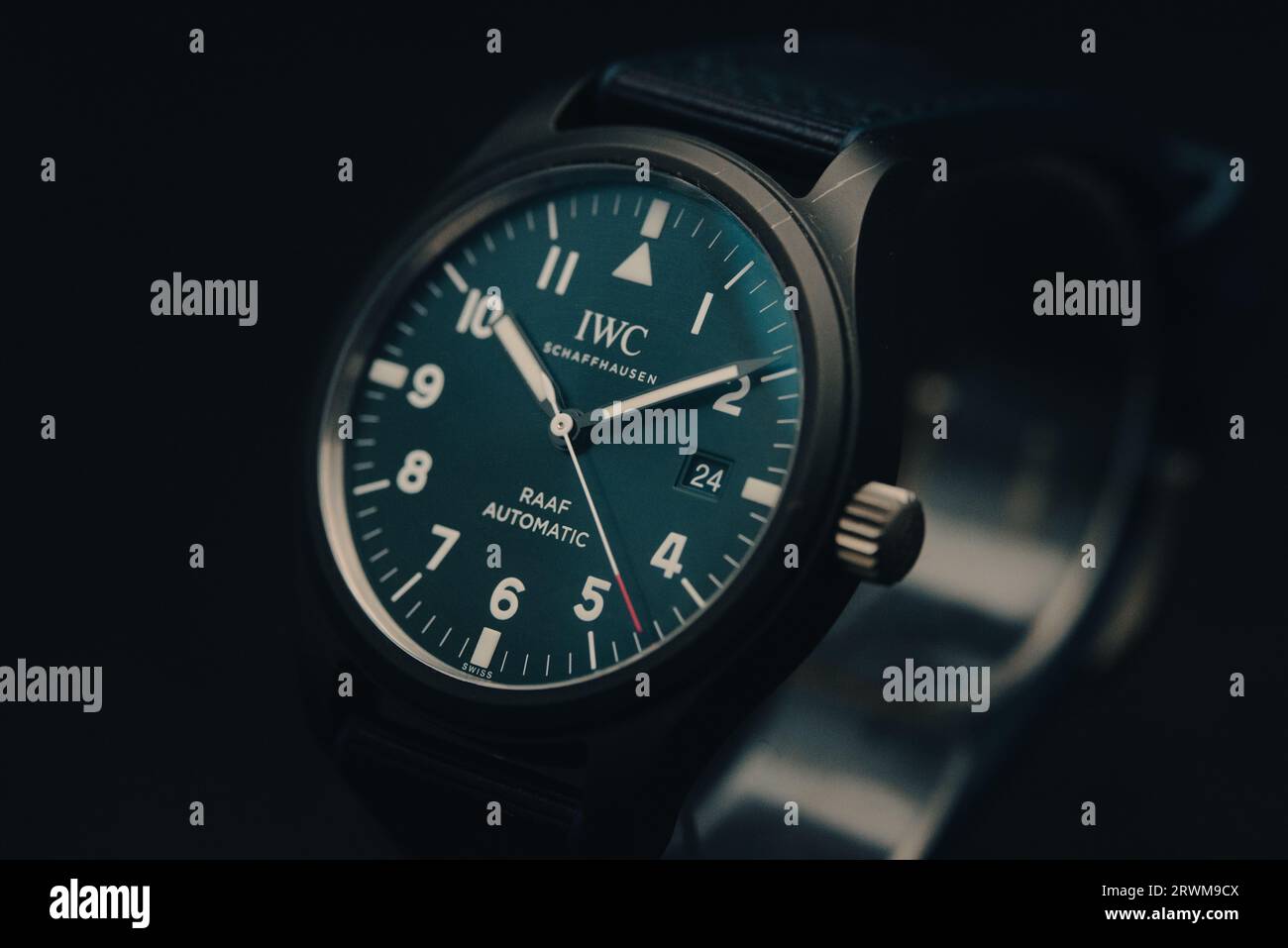 images of the a special IWC RAAF Automatic pilots watch made with the ...