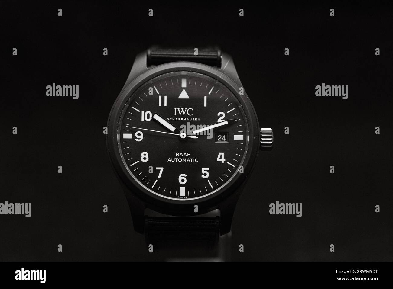 images of the a special IWC RAAF Automatic pilots watch made with the ...