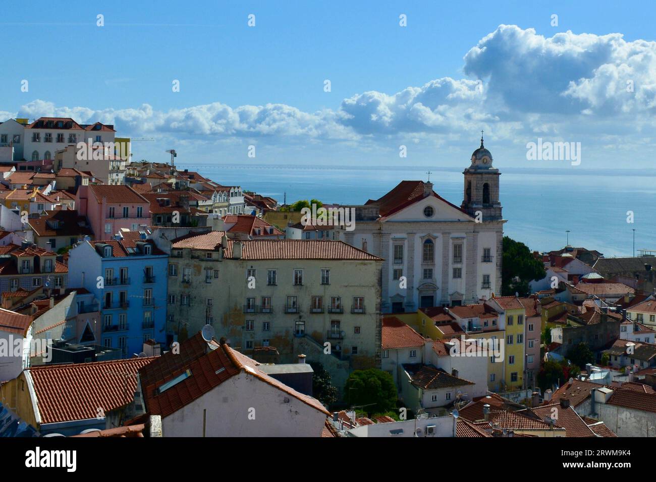Miradouro Das Portas do Sol Stock Photo - Alamy