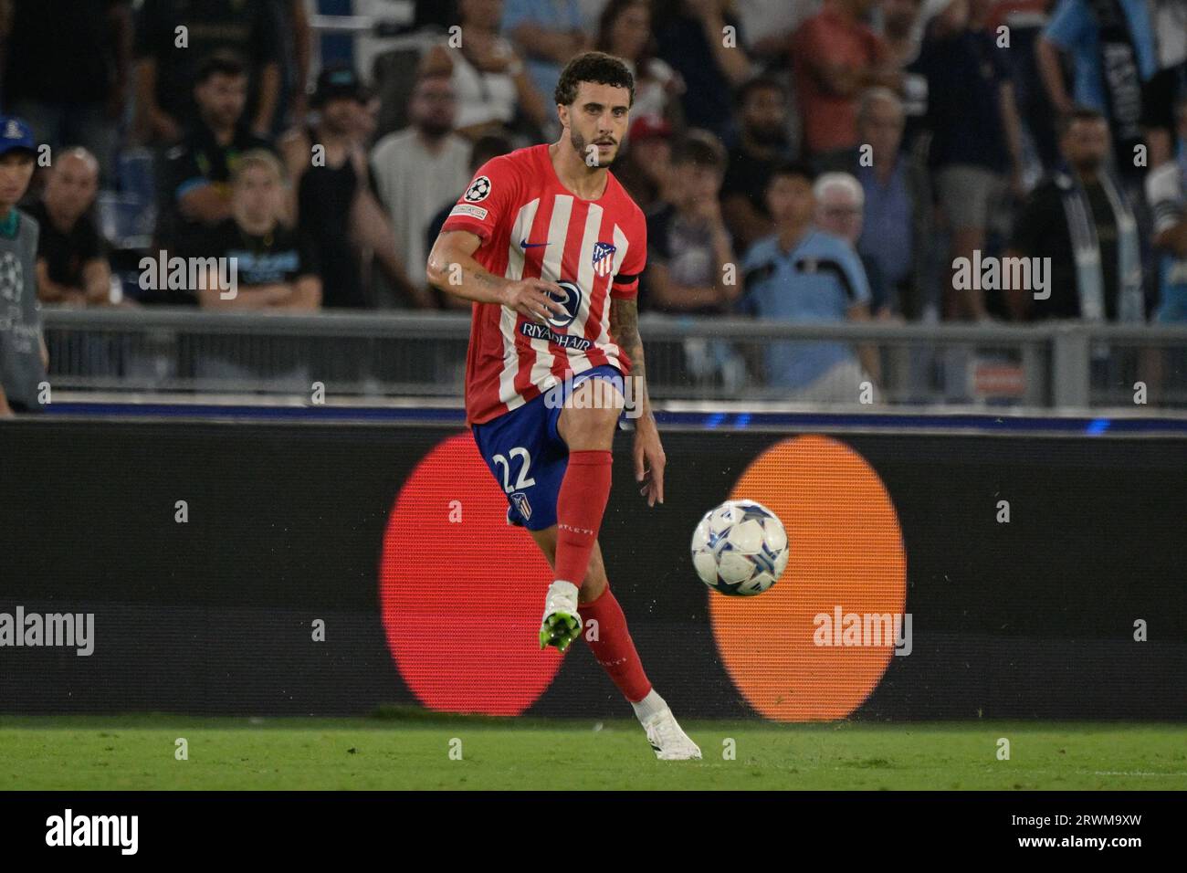 Rome, Italy. 19th Sep, 2023. Mario Hermoso (Club Atletico de Madrid ...