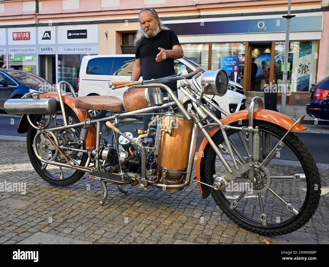 Tabor, Czech Republic. 20th Sep, 2023. Probably the only working steam ...