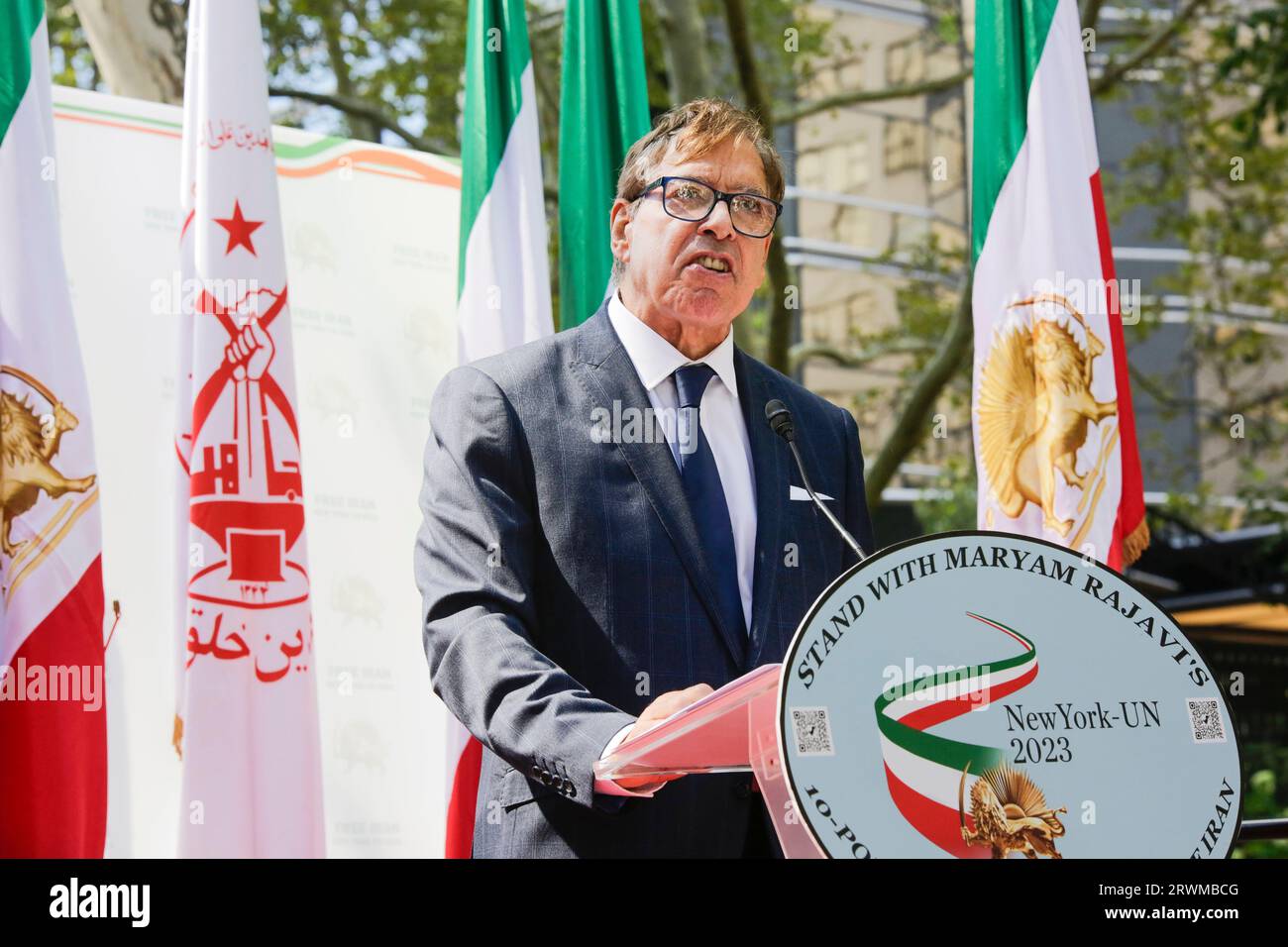 New York, United States. 19th Sep, 2023. Ambassador Marc Ginsberg ...