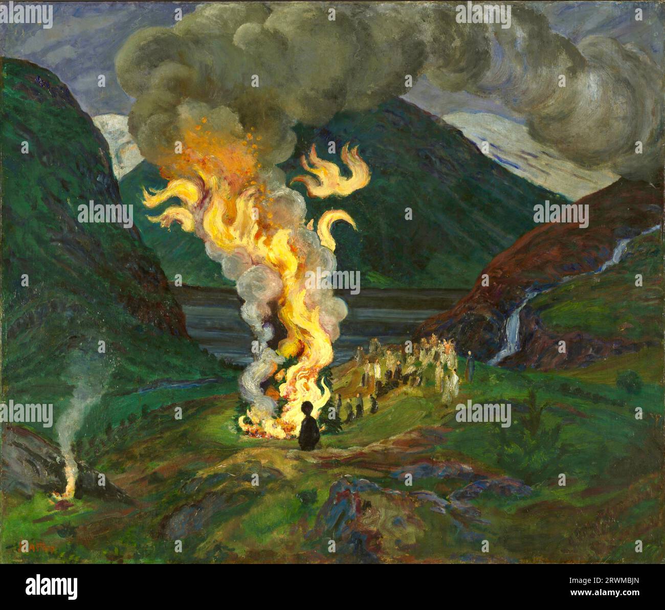 Nikolai astrup art hi-res stock photography and images - Alamy