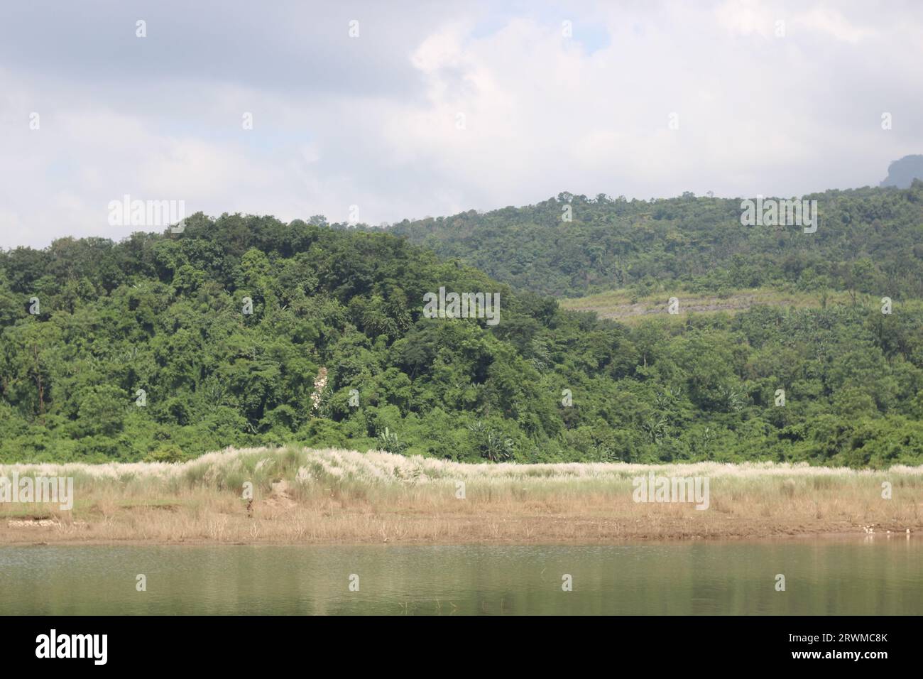 Kashful and mountains by the river Stock Photo - Alamy
