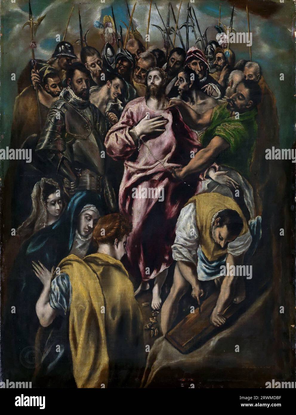 Jesus christ stripped of his garments hi-res stock photography and ...