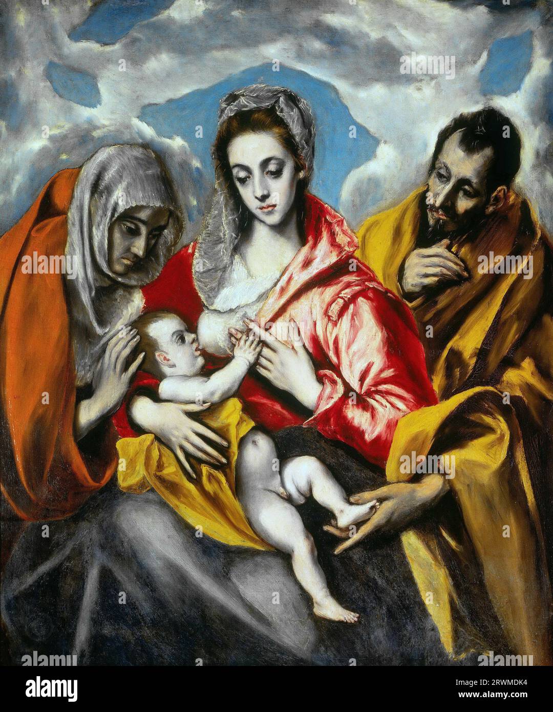 El Greco - Holy Family Stock Photo - Alamy