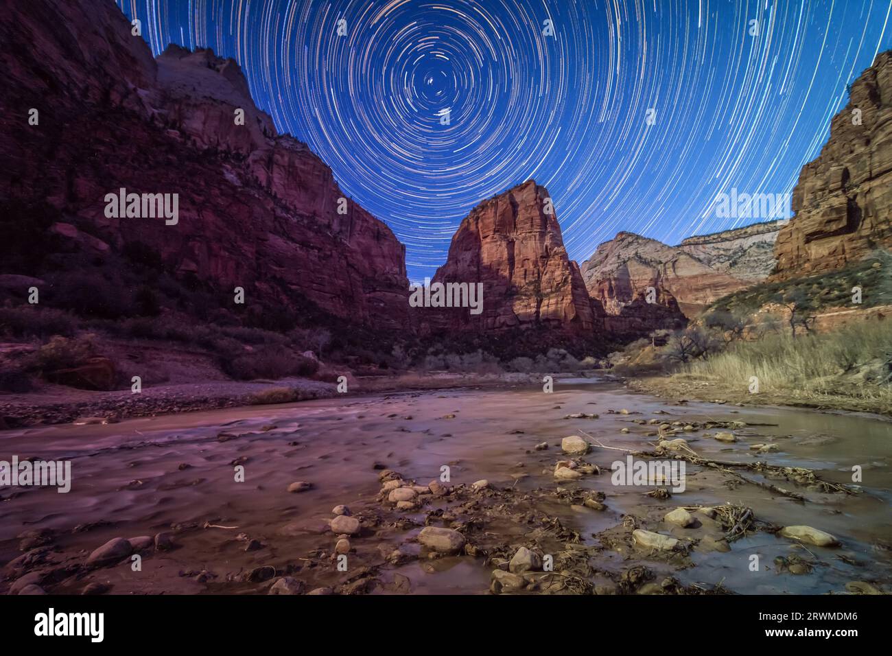 Magical nocturnal landscape hi-res stock photography and images - Alamy
