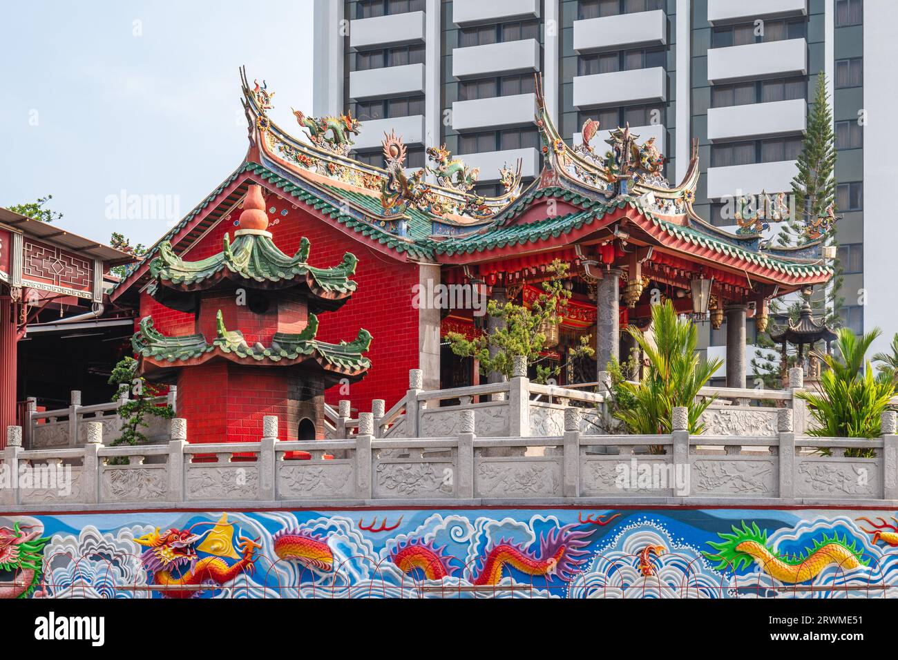 September 4, 2023: Tua Pek Kong Temple, aka Siew San Teng Temple, in ...