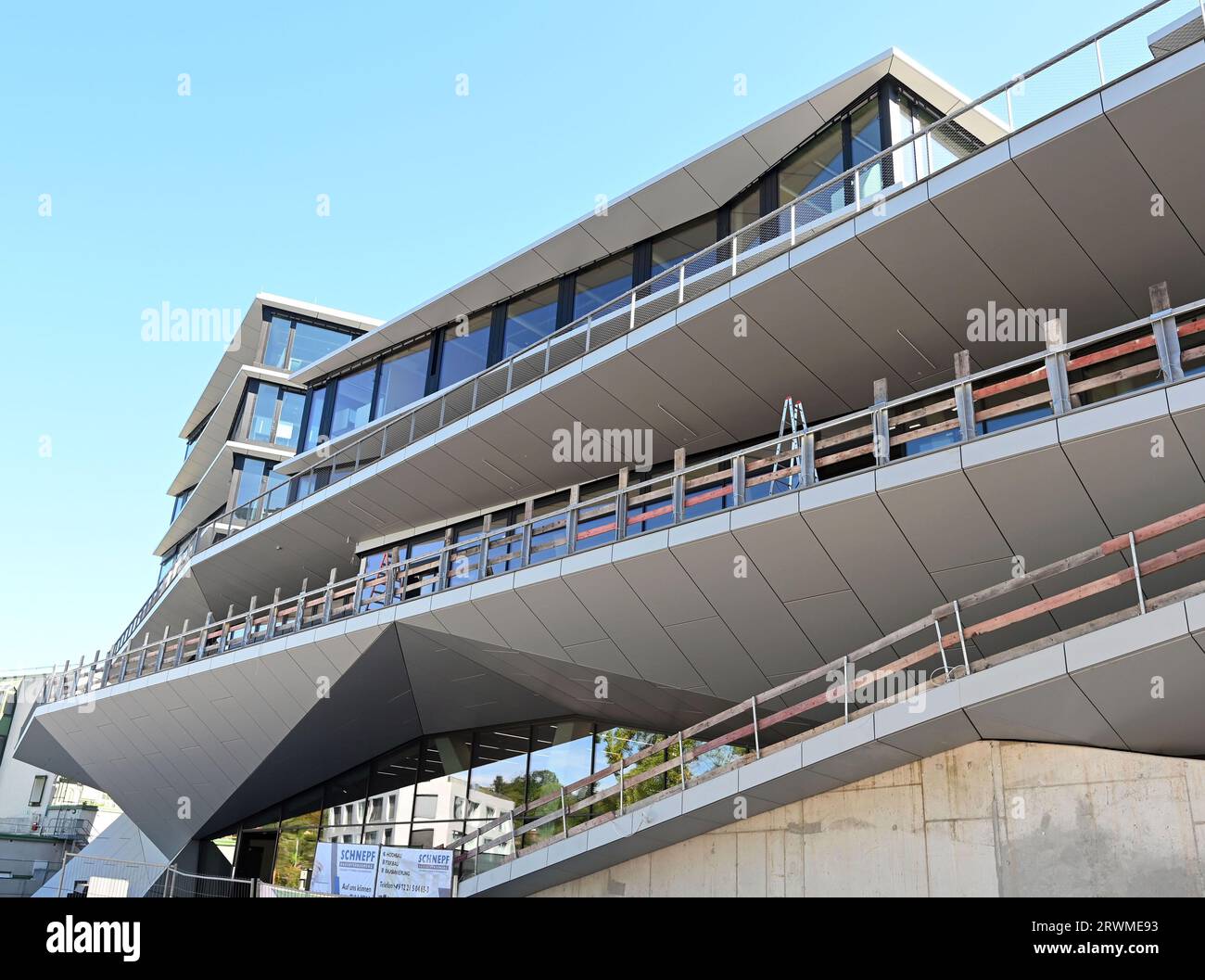 Baden Baden, Germany. 20th Sep, 2023. Exterior shot of the new SWR ...