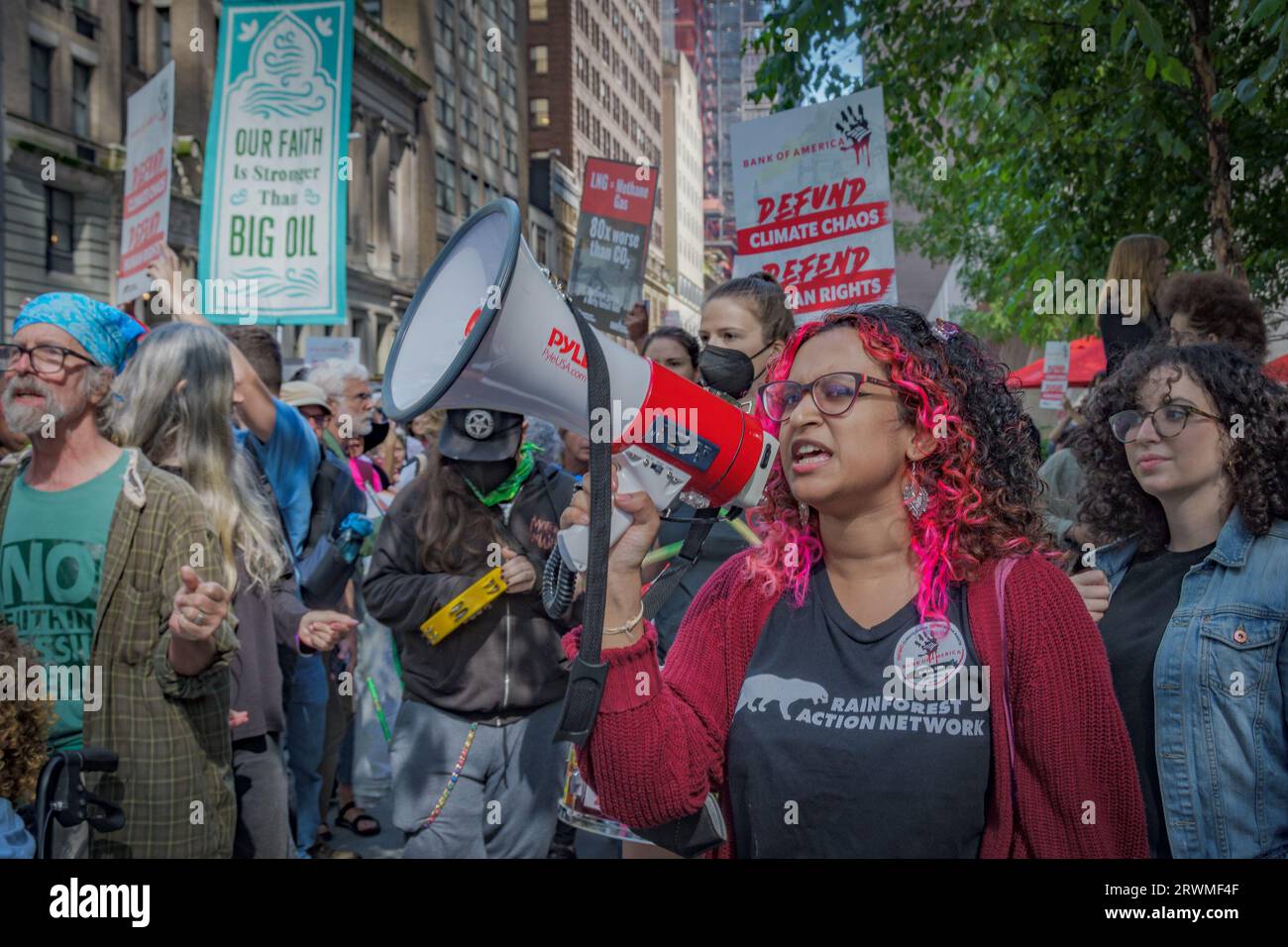 USA. 19th Sep, 2023. On Sept 19, 2023 ahead of the Climate Ambition ...