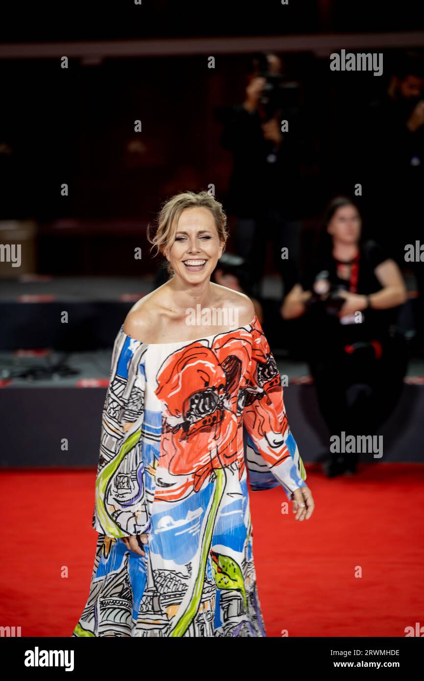 VENICE, ITALY - SEPTEMBER 07: Margot Sikabonyi attends a red carpet for ...