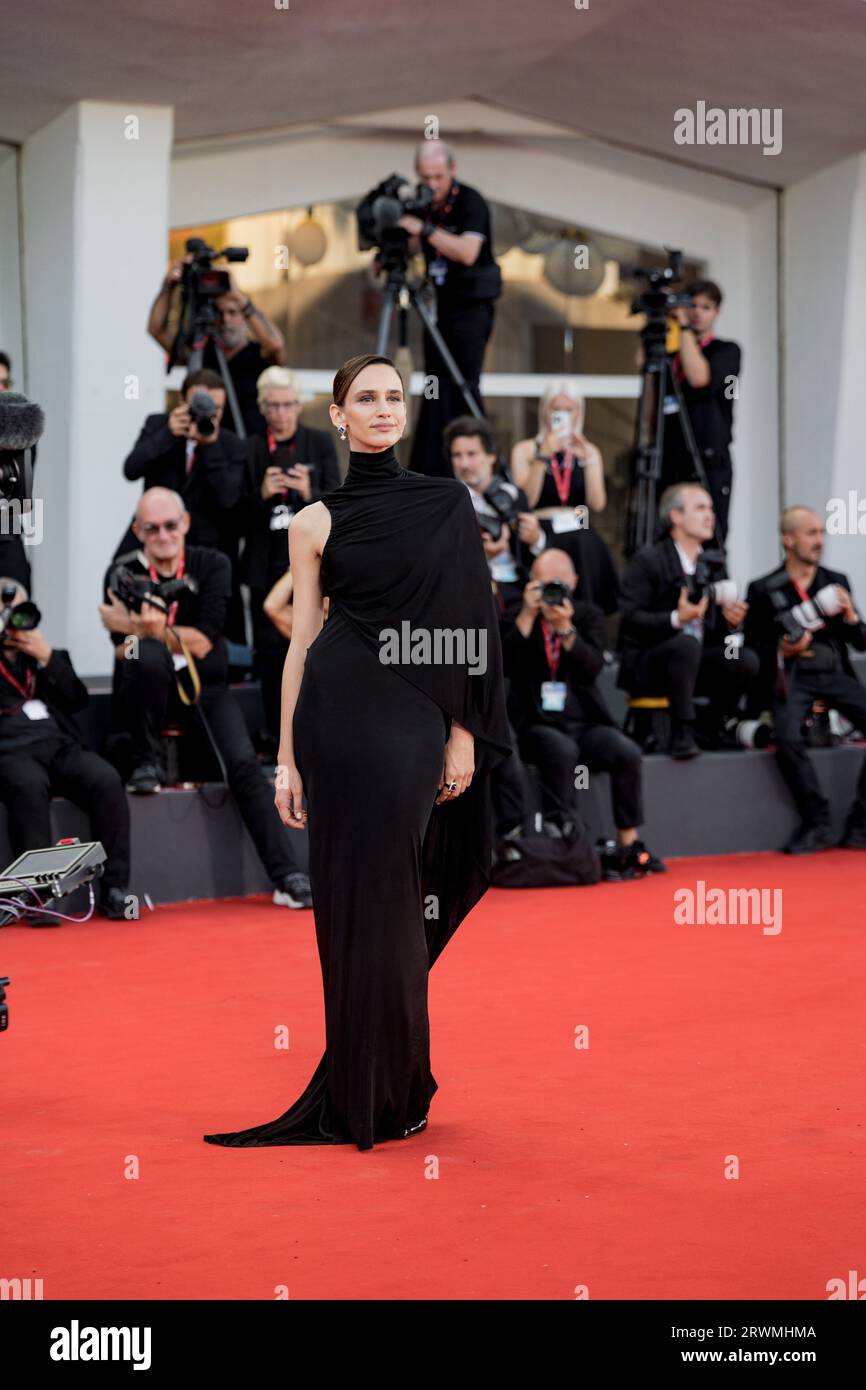 VENICE, ITALY - SEPTEMBER 07: Valentina Bellè attends a red carpet for ...
