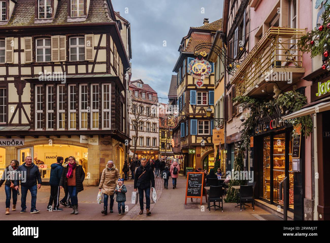 Christmas store in colmar hi-res stock photography and images - Alamy