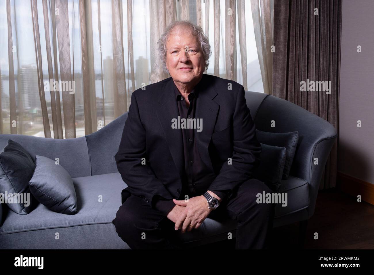 Chris Frantz of Talking Heads poses for a portrait to promote the film ...