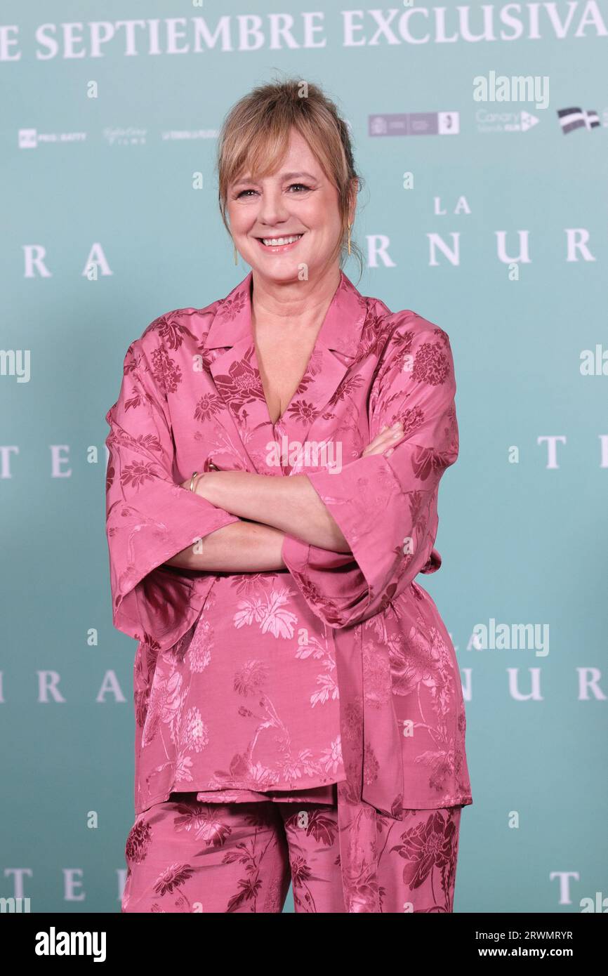Emma Suarez attends the 'La Ternura' photocall at Hotel URSO on ...