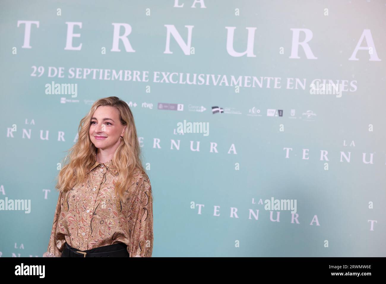 Madrid, Spain. 20th Sep, 2023. Anna Moliner attends the 'La Ternura' photocall at Hotel URSO on ...